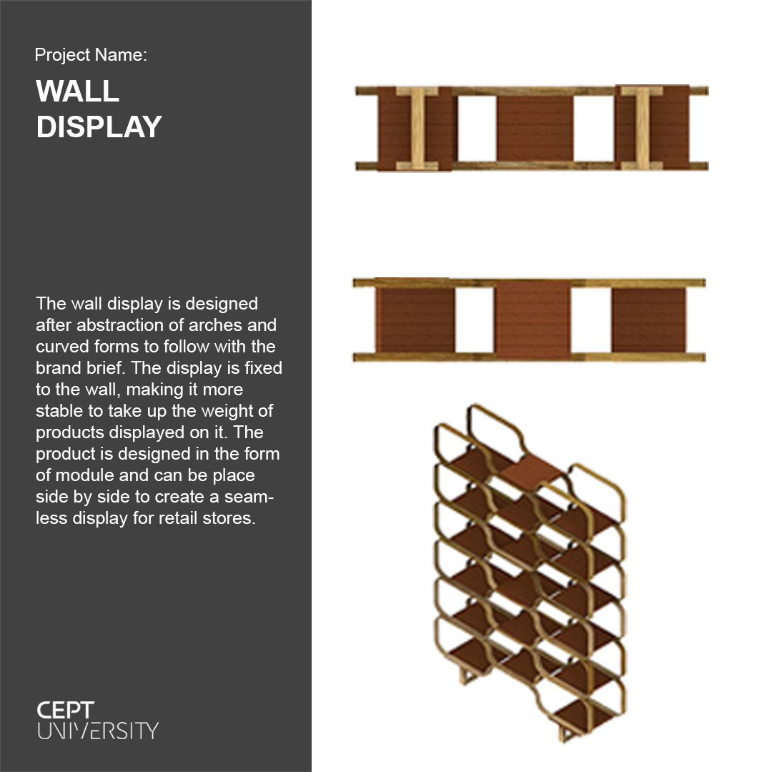 FD Student Work Wall Display Project Registered for IPR - News - CEPT