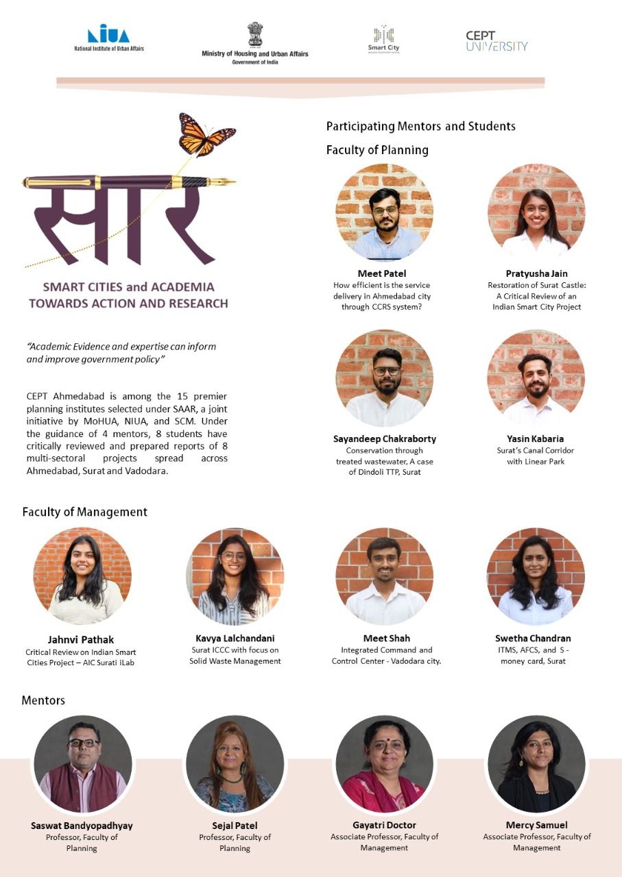 CEPT University at SAAR Compendium - CEPT University - News - CEPT