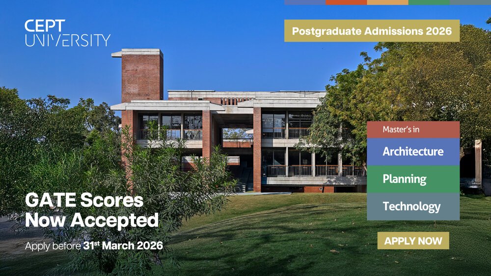 MHD: Admission Information 2026 - CEPT University